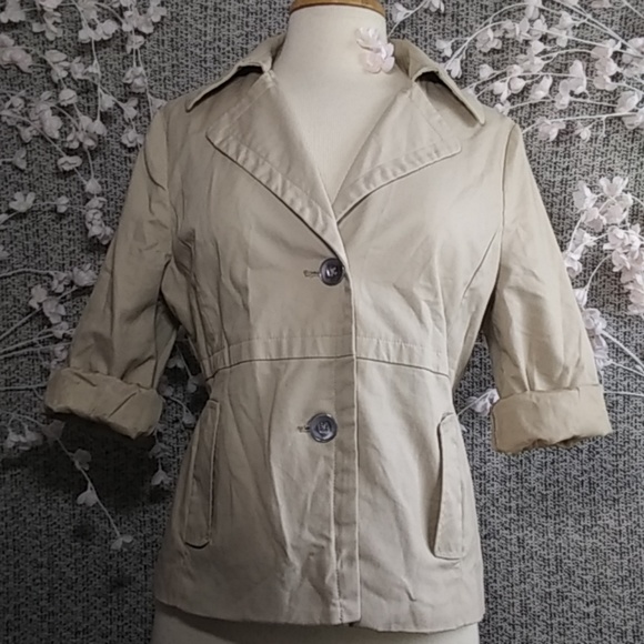 Rafaella | Jackets & Coats | Rafaella Fully Lined Oatmeal Jacket | Poshmark